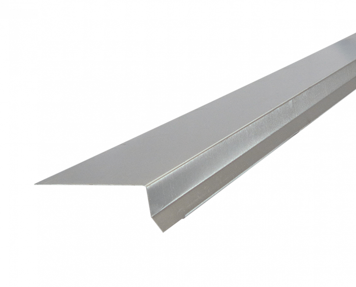 Tagfod / Murafdækning 6a, 30 x 80 x 1000 mm. - Blanke alu-profiler ...